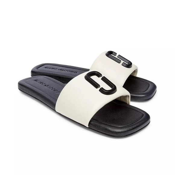 Marc Jacobs | Shoes | Nwt Marc Jacobs The J Leather Slide Sandal | Poshmark